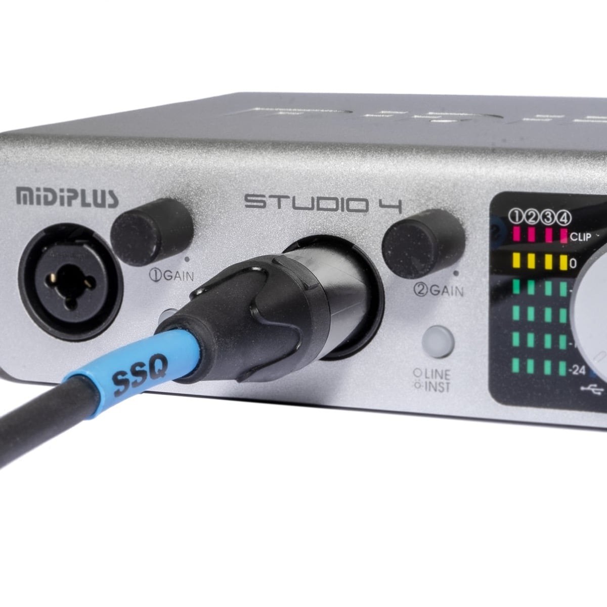 SSQ XX4 микрофонен XLR кабел, 4 м, черен - eMAG.bg